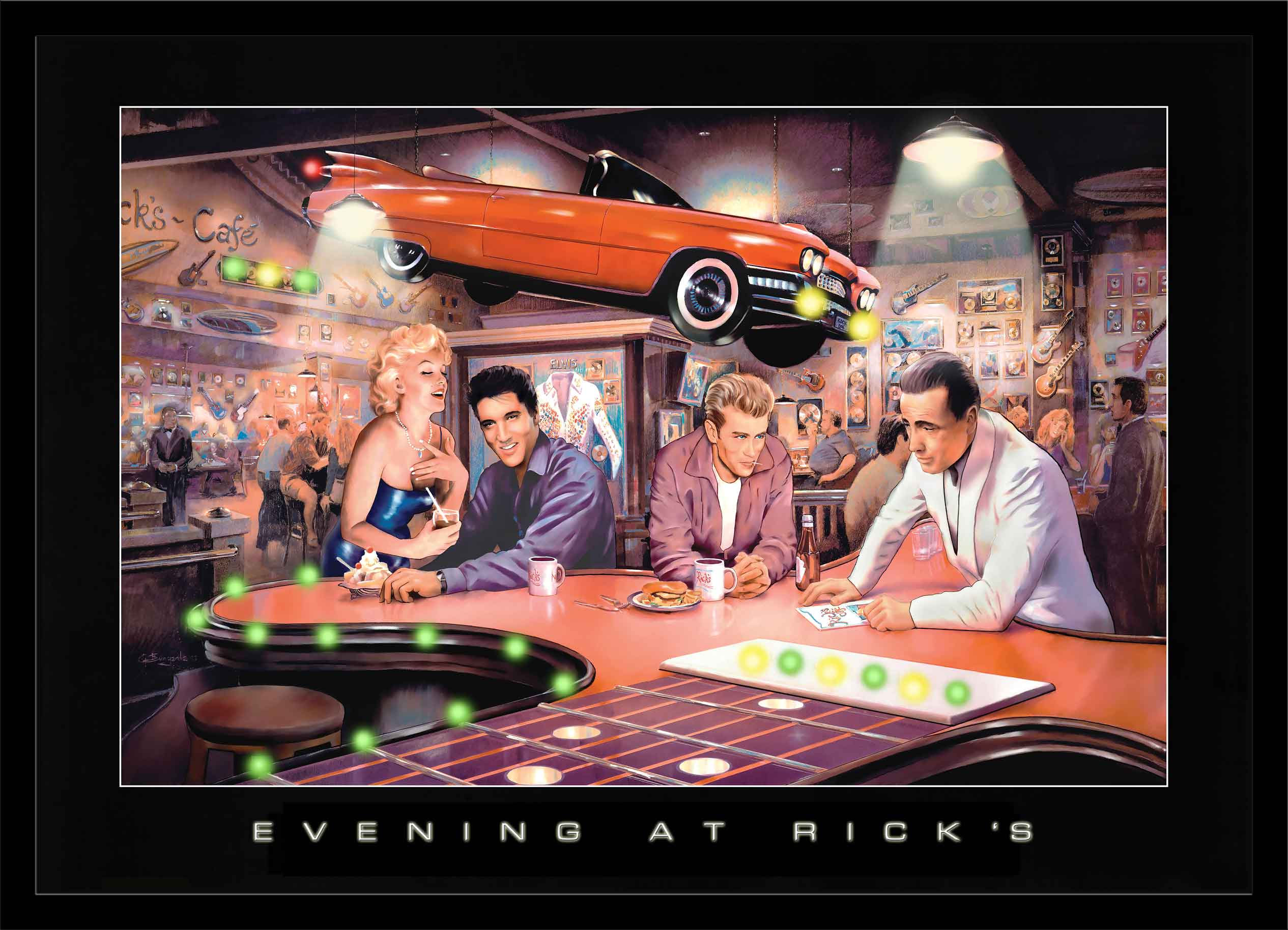 Nostalgia / Celebrity – Electric Art by Virtual Framing